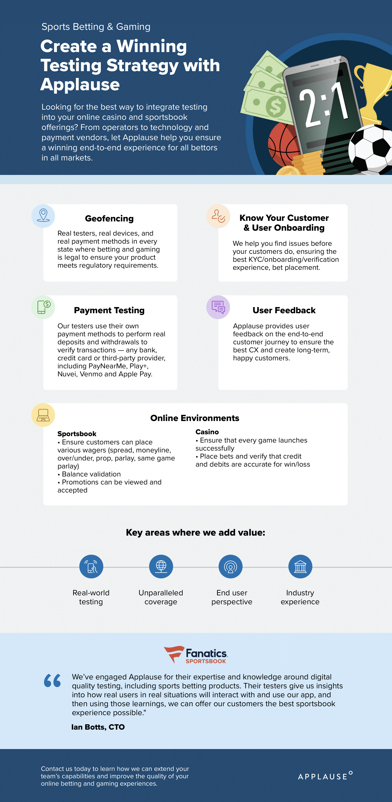 Create a Winning Test Strategy with Applause